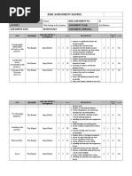 Risk Assessment Work at Height | PDF | Risk | Prevention