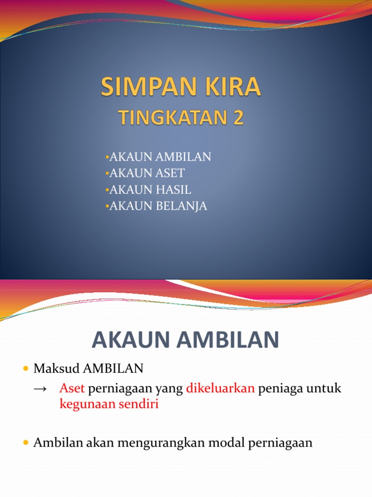 Simpan Kira Ting. 2 - 4th | PDF