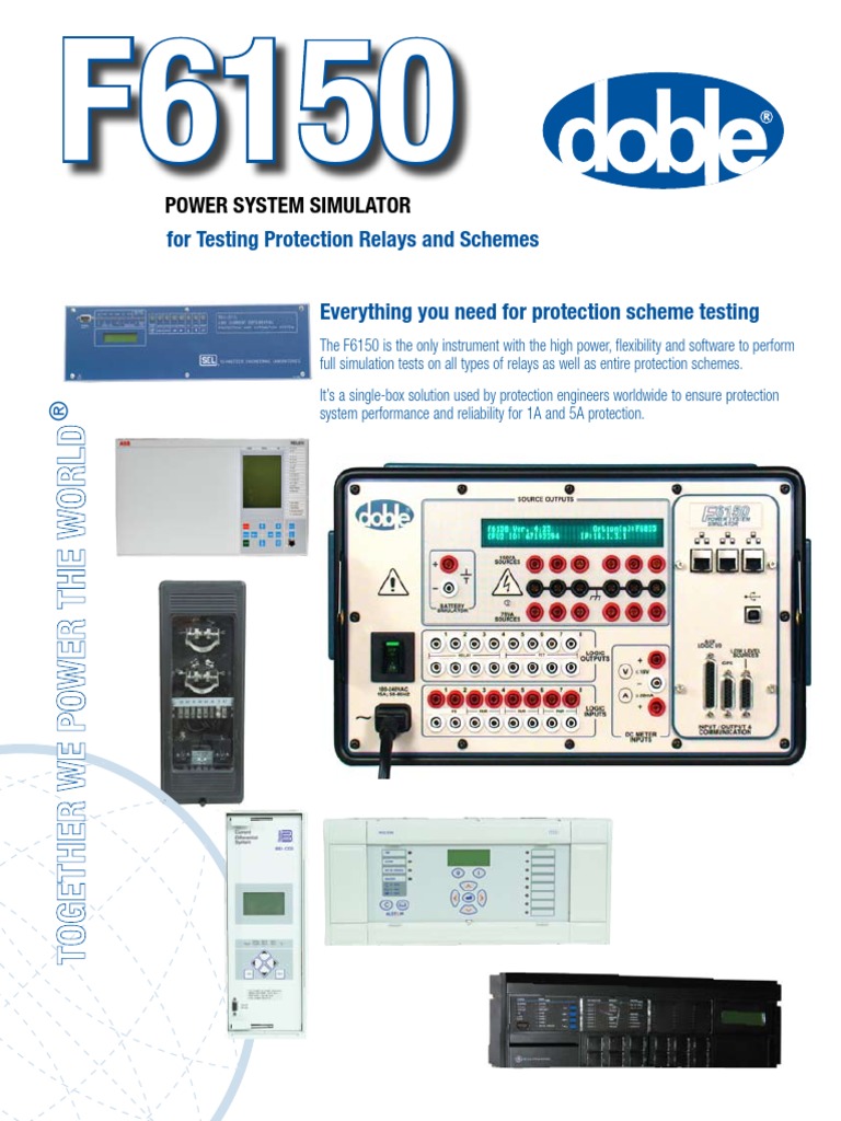 Power System Simulator: For Testing Protection Relays and Schemes | PDF ...