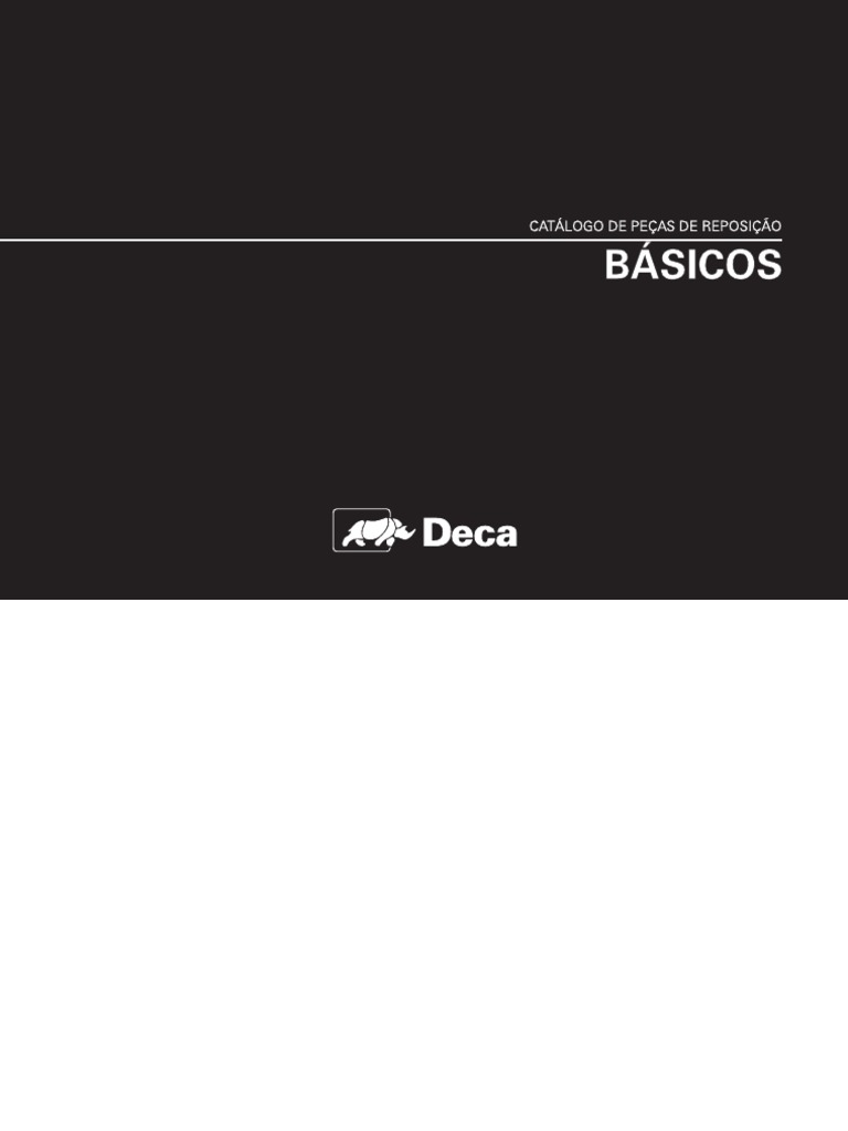 Catalogo Básicos Deca PDF | PDF | Água | Higiene