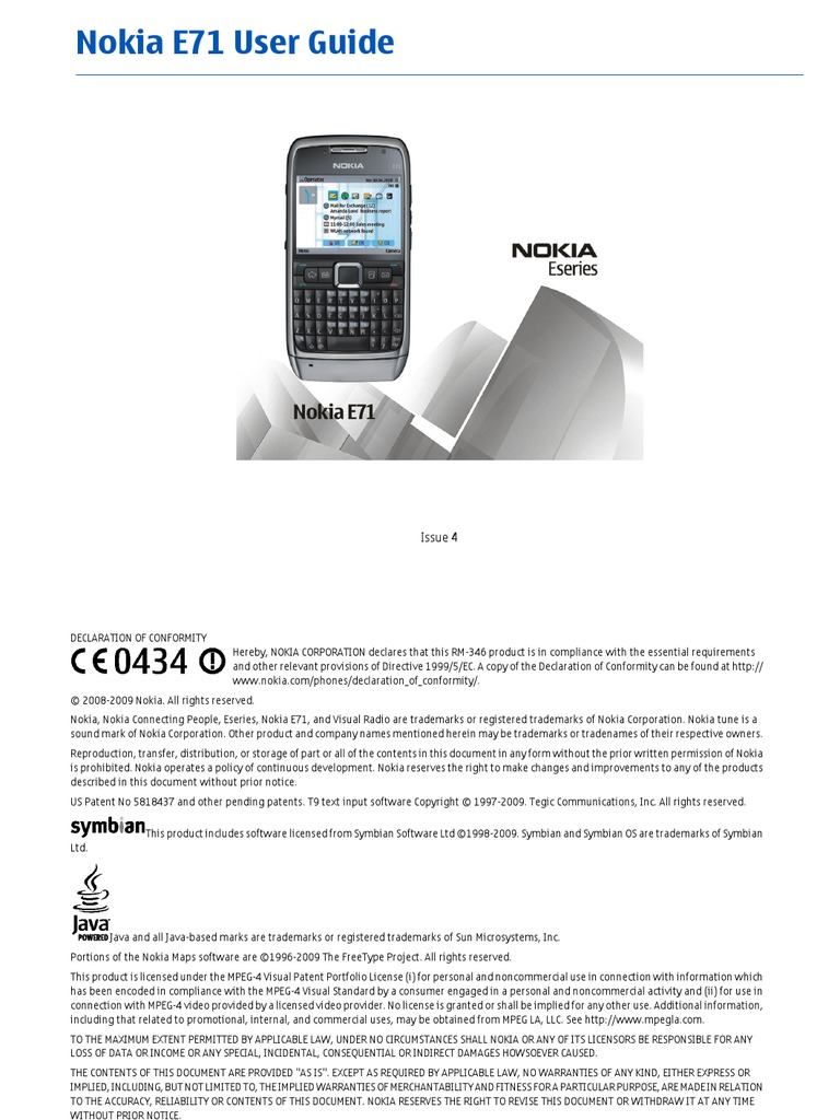 Nokia-E71-1 - User Guide in English | PDF | Hypertext Transfer Protocol ...