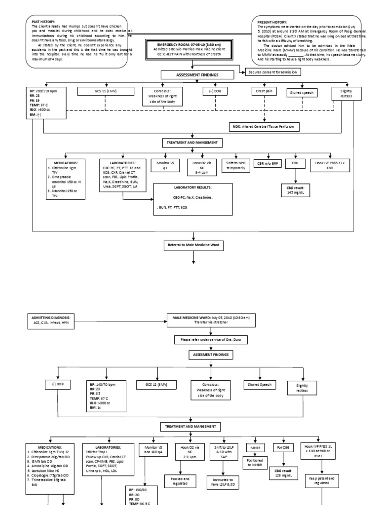 Flow Chart | PDF | Clinical Medicine | Medical Specialties