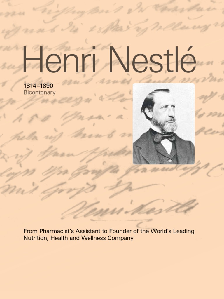henri-nestle-.pdf | Journeyman | Nestlé