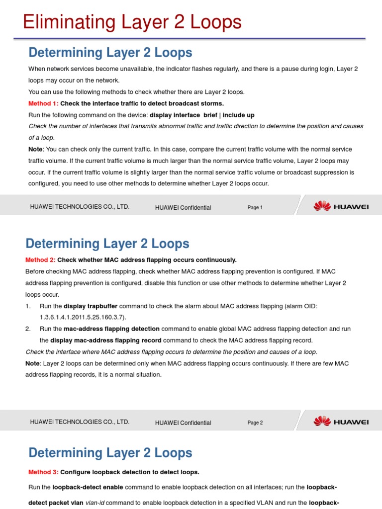 Eliminating Layer 2 Loops | PDF | Computer Network | Network Architecture