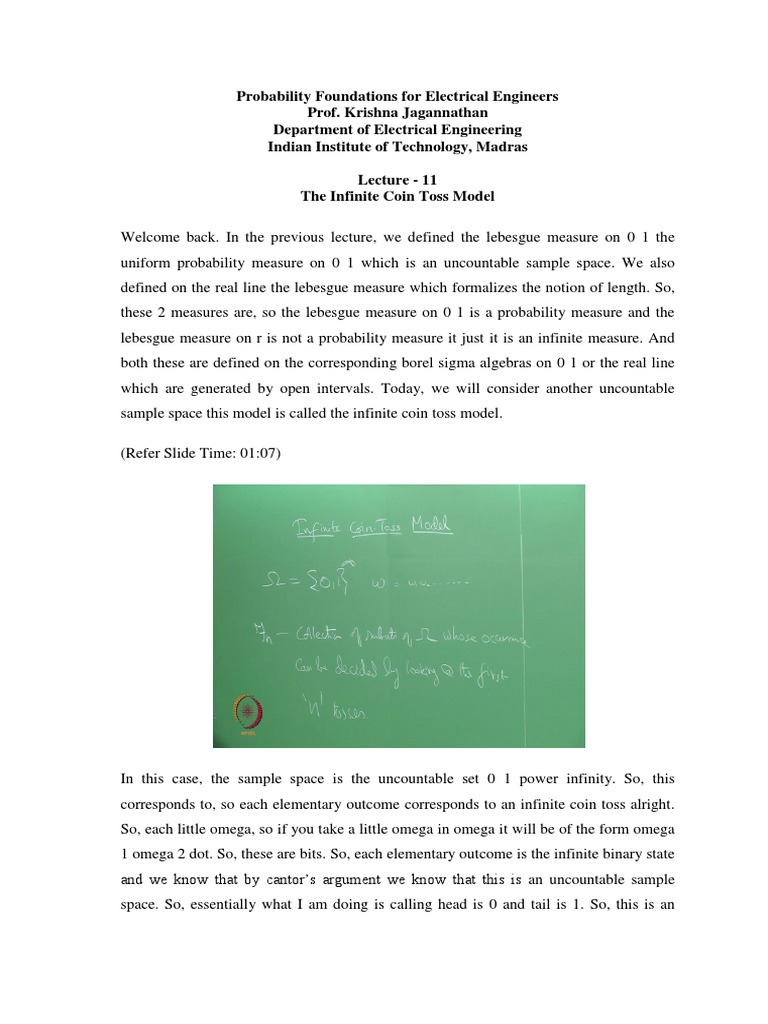 Lec 11 | PDF | Measure (Mathematics) | Mathematical Concepts