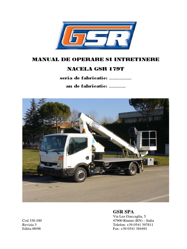 Manual Nacela PDF | PDF