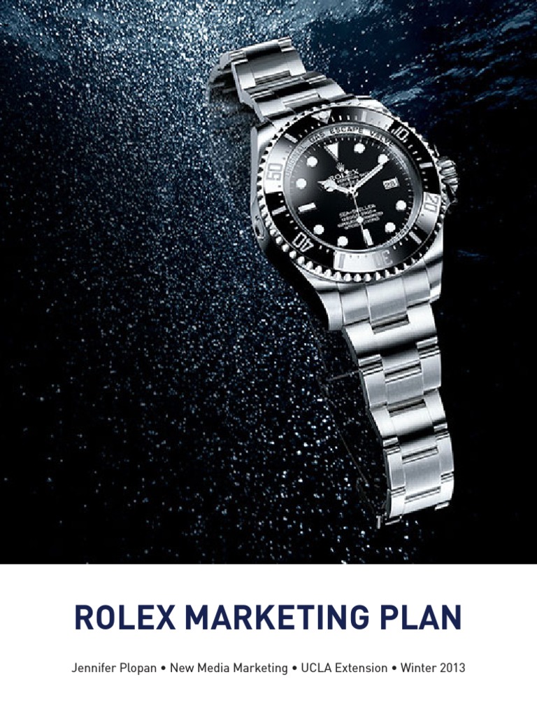 Rolex Strategic Marketing Plan - Case Study PDF | PDF | Advertising ...