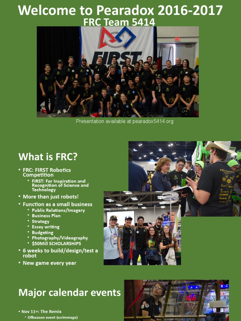 Welcome To Pearadox 2017 2018 | PDF | Mentorship | Sports