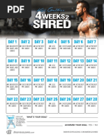 Ryan Humiston Workout - Shareable | PDF | Anatomical Terms Of Motion ...