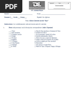 Evaluación Sobre La Nona | PDF