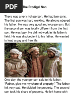 Godly Play Script - Parable of The Lost Son | PDF | Jesus