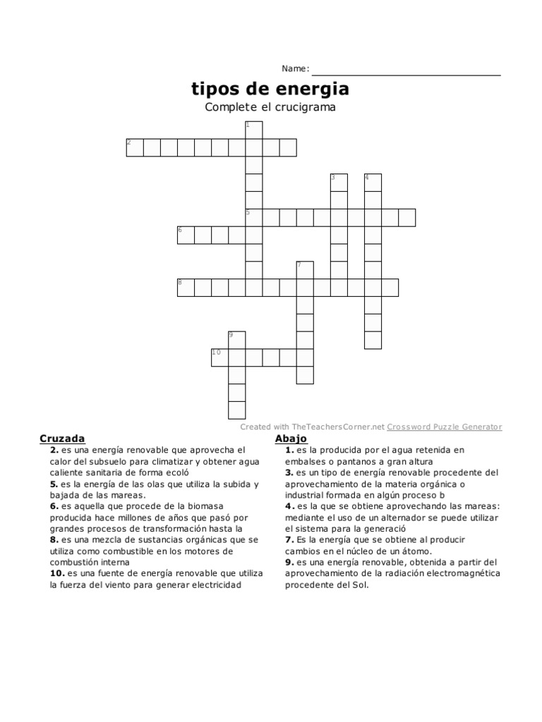 Tipos de Energia PDF | PDF