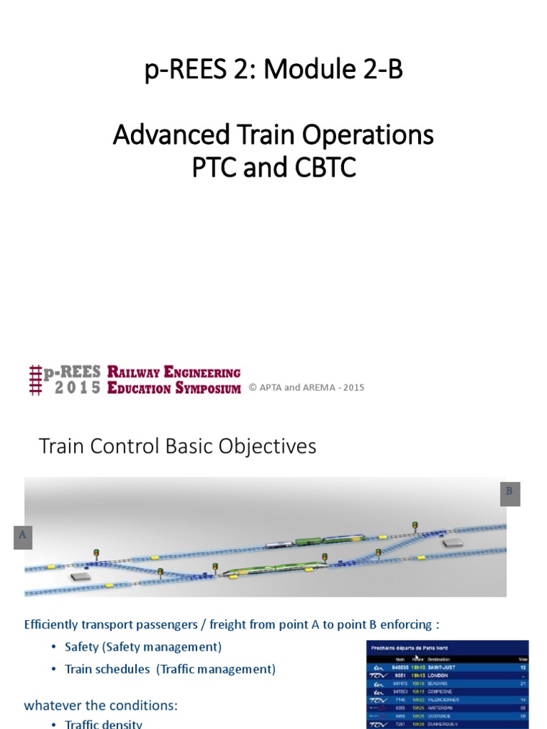 Advanced Train Operations PTC and CBTC | PDF | Rail Transport | Transportation Engineering