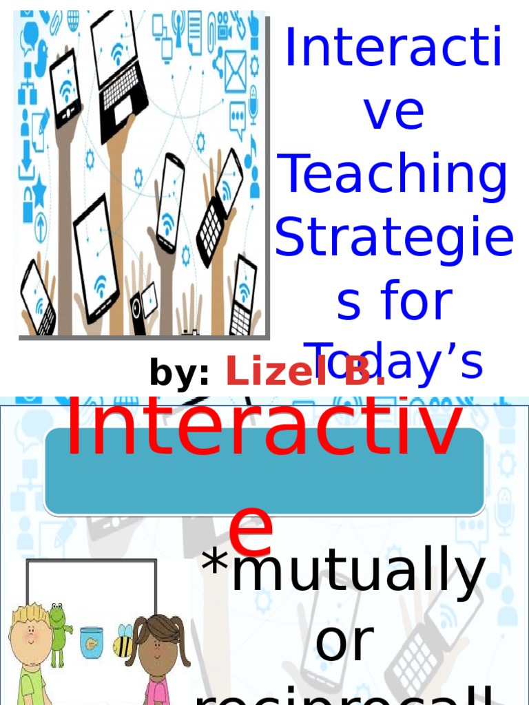 Interactive Teaching Strategies Guide | PDF | Facebook | Internet Forum