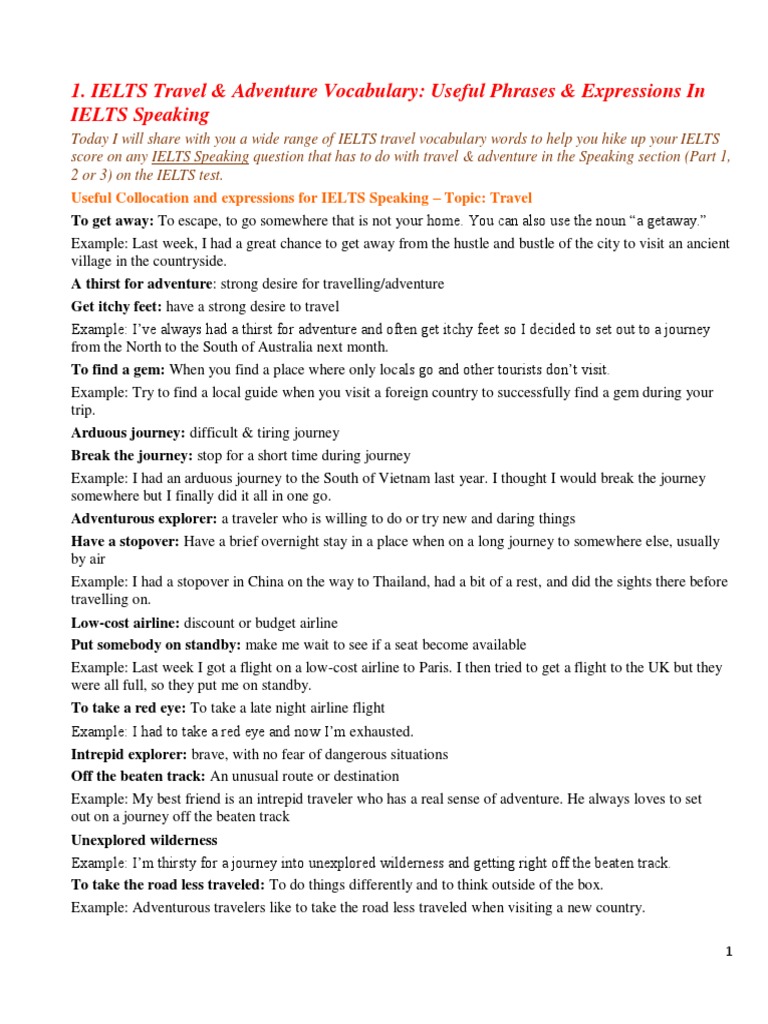 IELTS Vocabulary | PDF | Air Pollution | Pollution