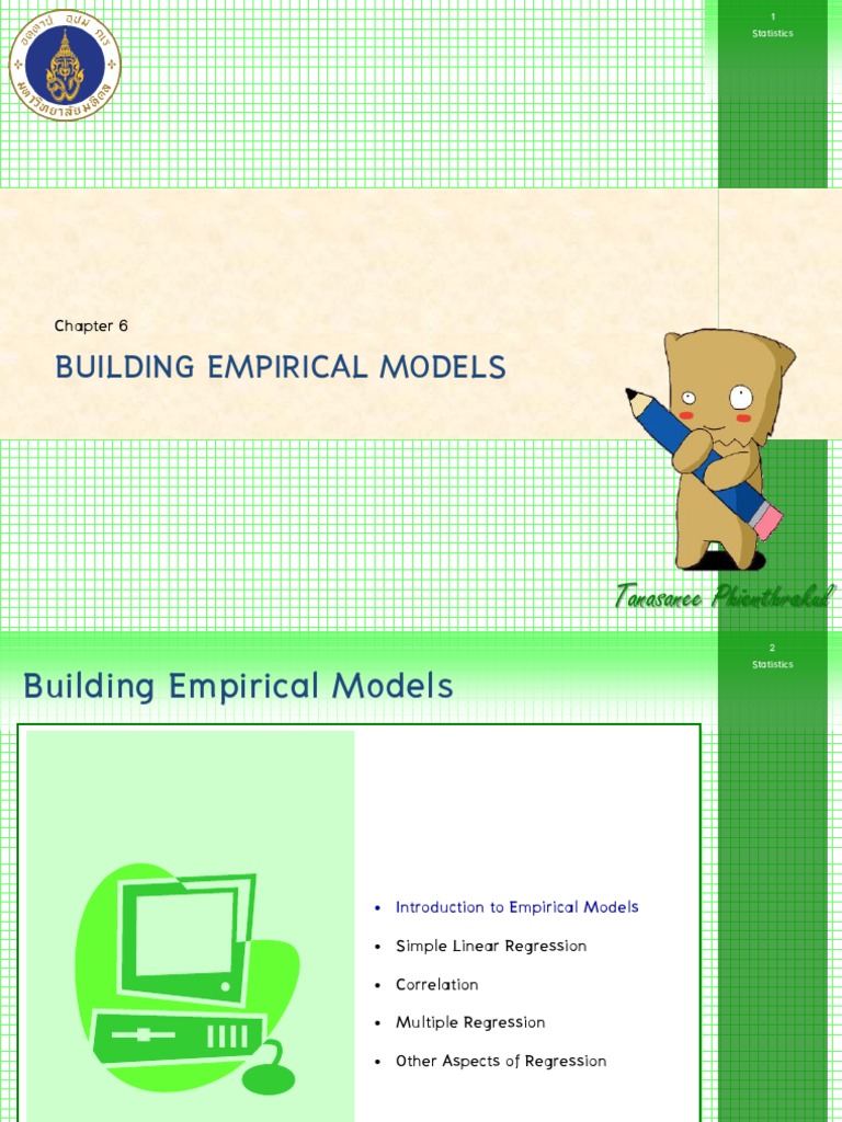 Empirical Models and Regression Analysis | PDF | Correlation And ...