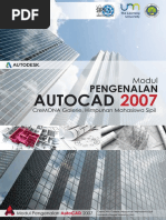 Modul Autocad 2021 | PDF | Teknologi & Rekayasa