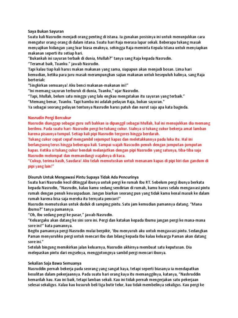 Nasrudin Koja | PDF