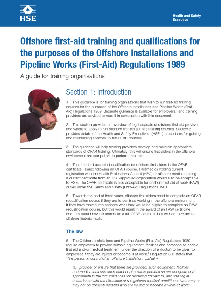 Offshore Firstaid | PDF | First Aid | Cardiopulmonary Resuscitation