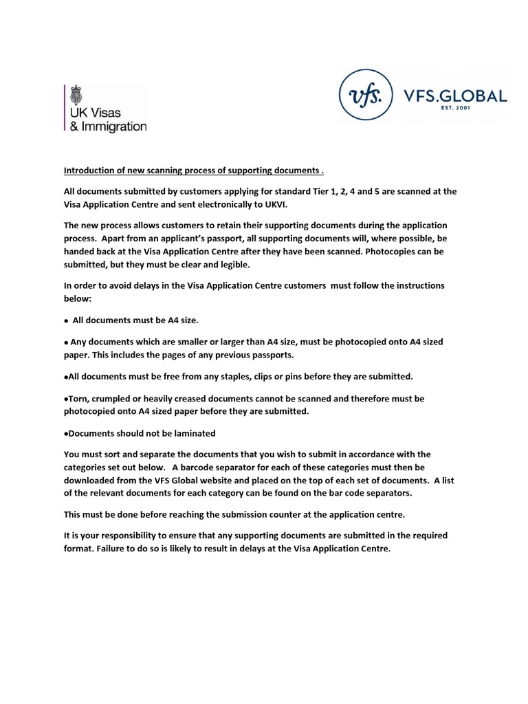 Barcode Separators | PDF | Travel Visa | Government Information