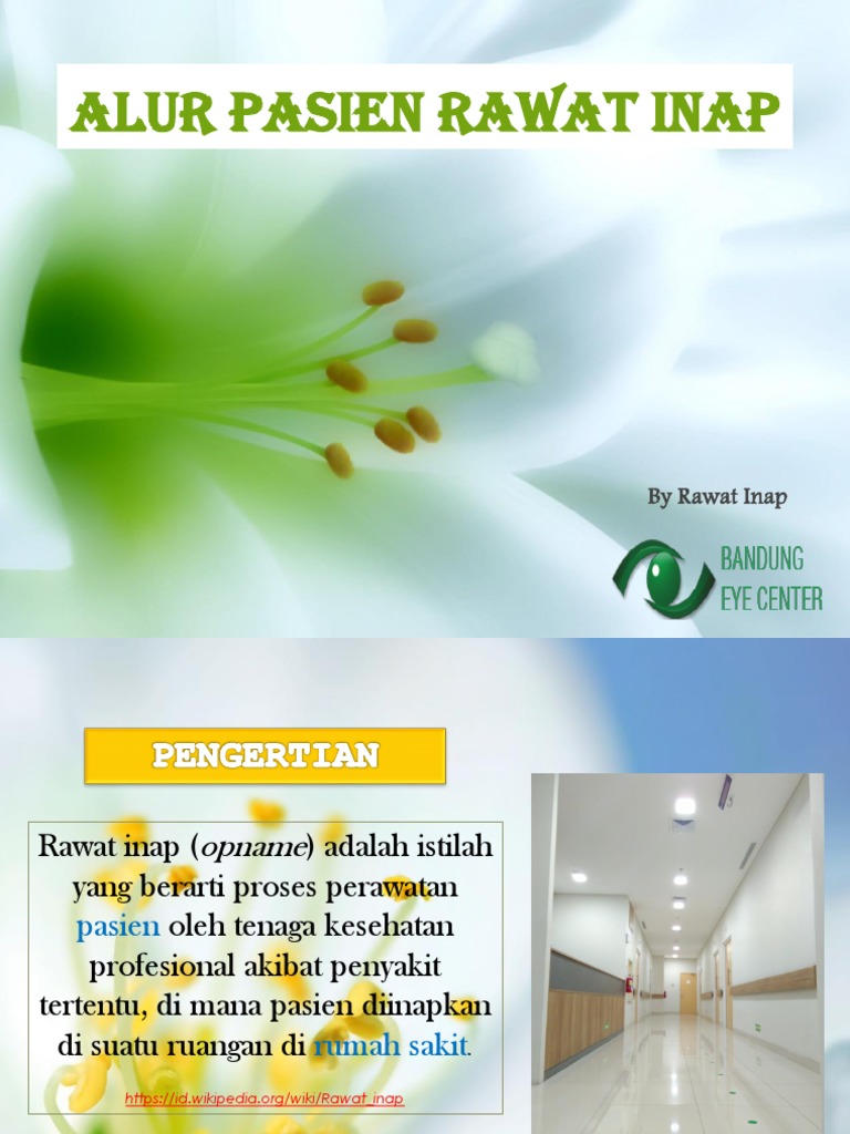 Alur Pasien Rawat Inap (PPT) 2 | PDF