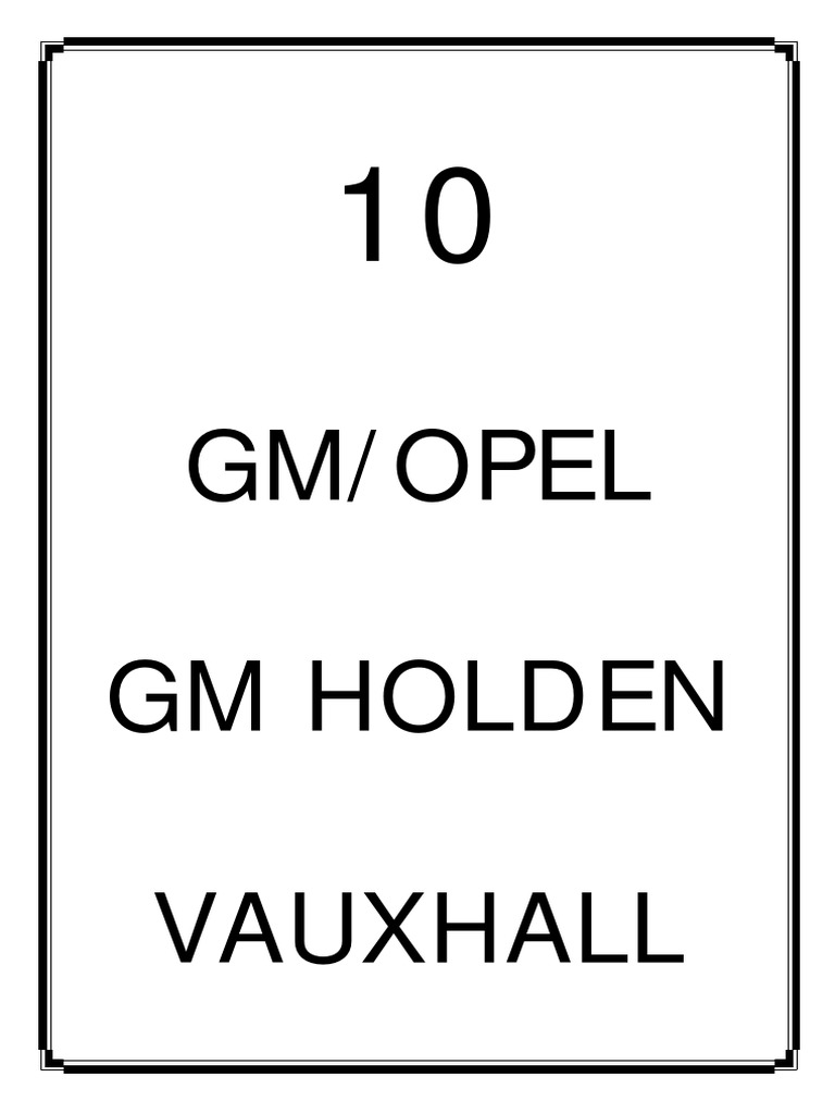 Gm Manual Pdf Pdf Electric Vehicle Manufacturers General Motors