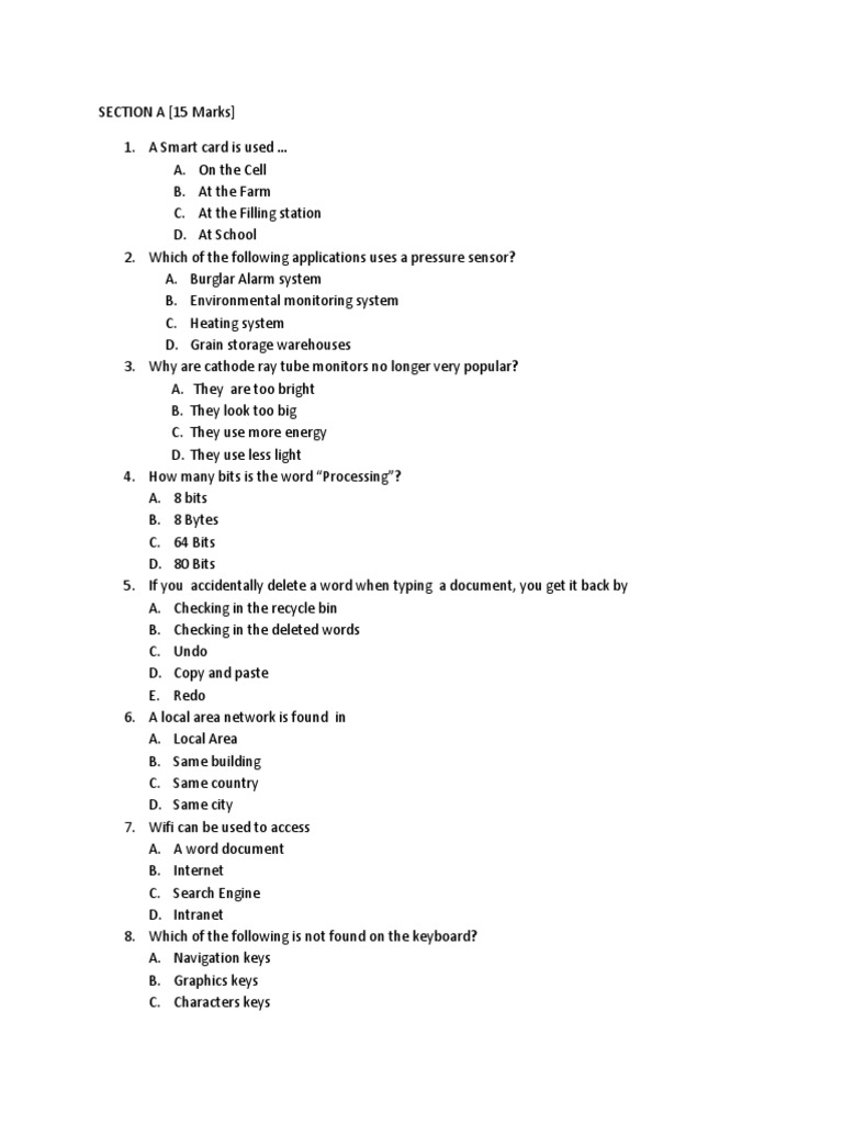 G9 Mid term exam t2 2015.docx | Disk Storage | Computer Data Storage