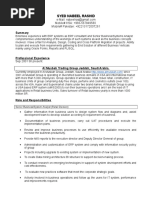 Capgemini Resume Template | PDF | Software | Computing