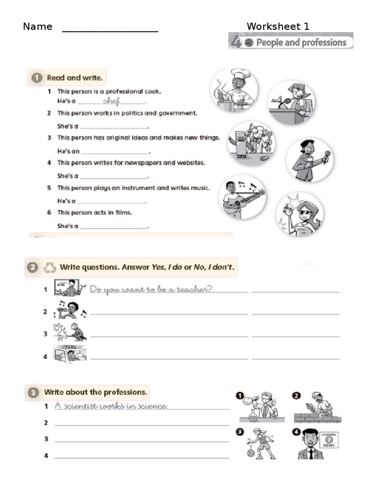 Ficha 1 UNIT4 | PDF | Teaching Methods & Materials