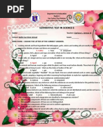 Grade 6 SumTest Answer Keys in All Subject Modules 1-3 | PDF ...