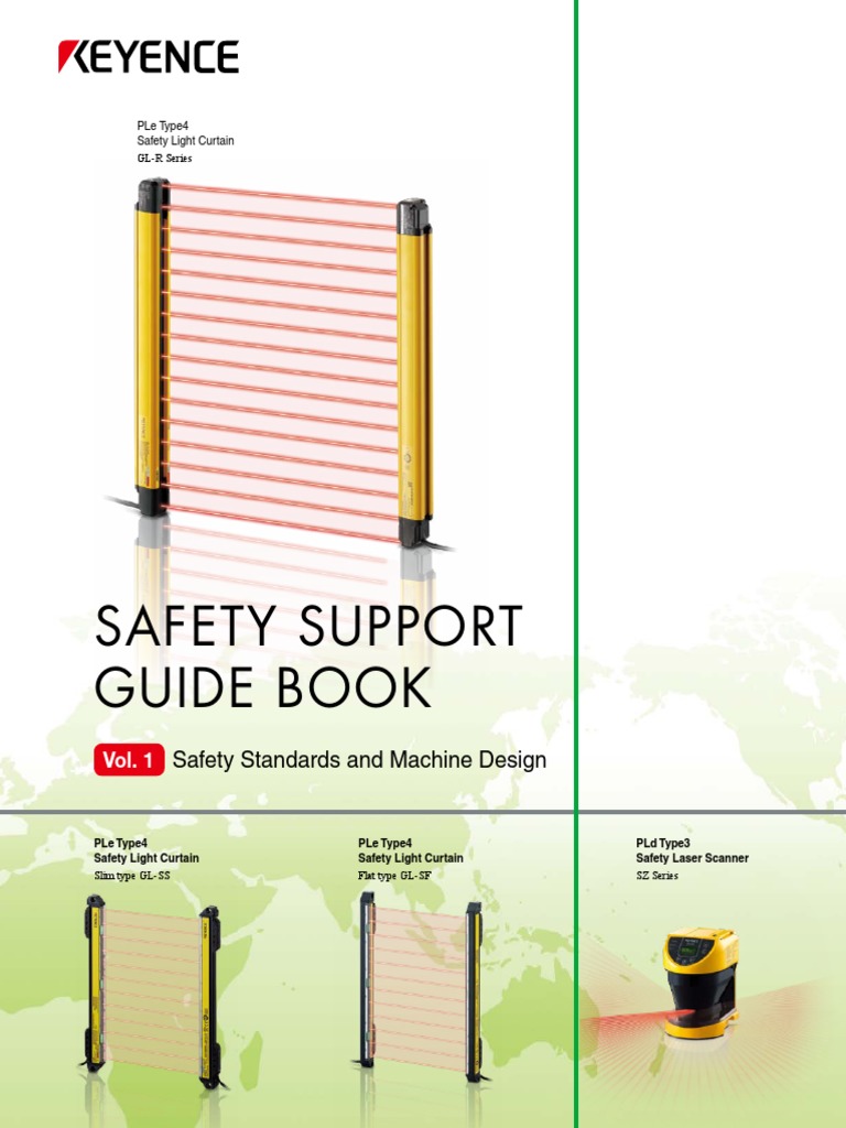 KEYENCE - Safety Support Guide Book (Vol I) | PDF | Risk Management ...