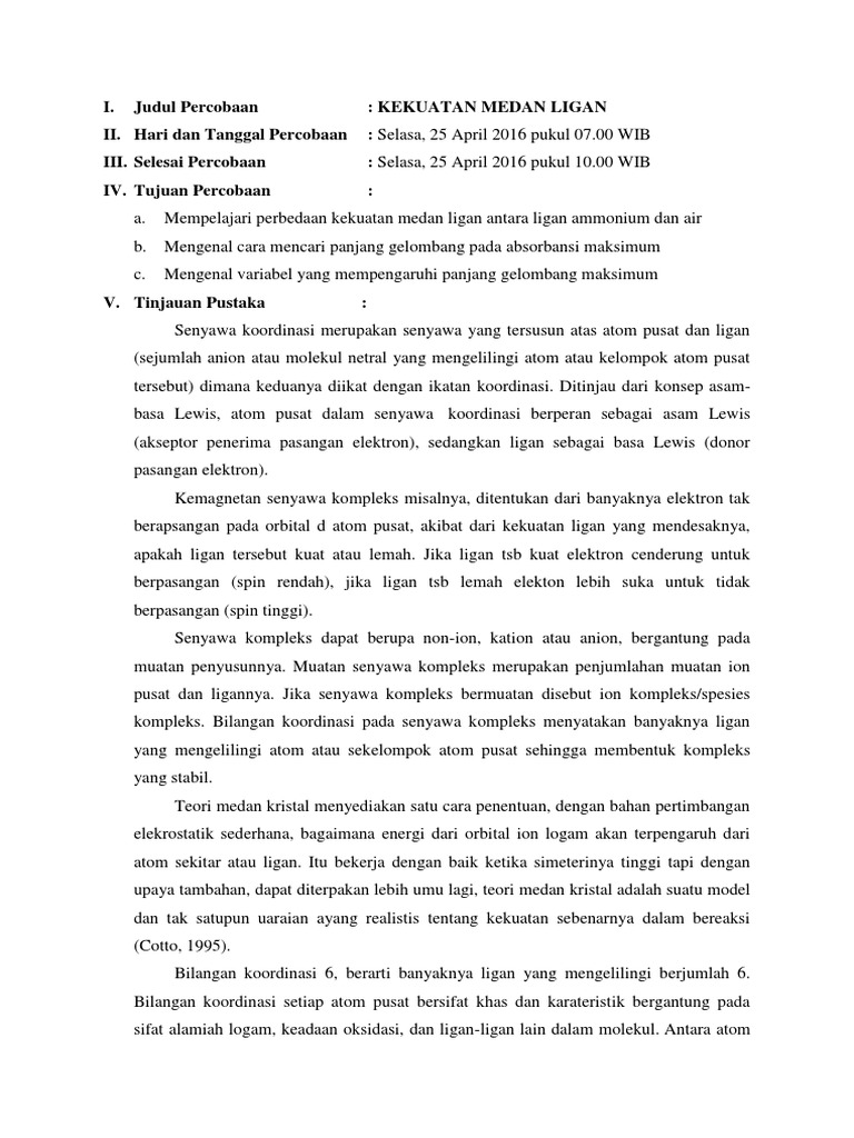 Lapres Medan Ligan | PDF