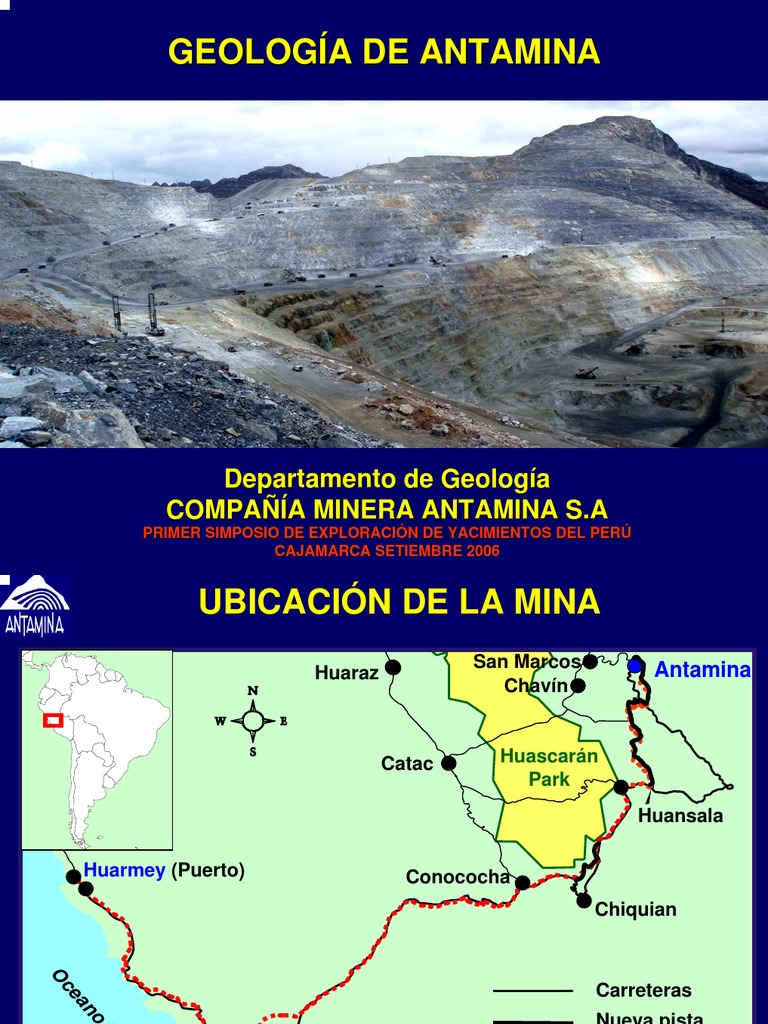 Geologöa de Antamina | PDF | Minería | Naturaleza