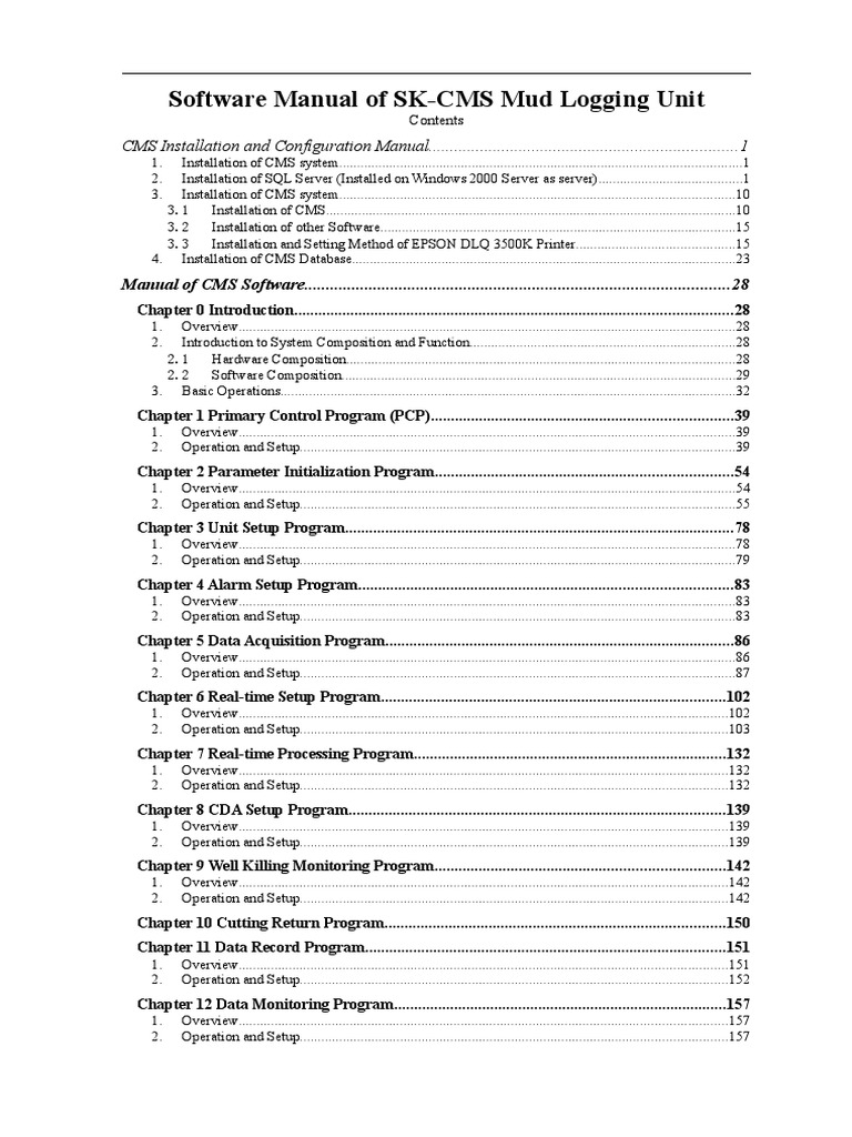 CMS Software en | PDF | Installation (Computer Programs) | Windows Registry