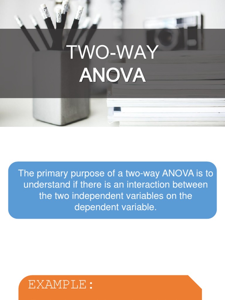 Two-Way ANOVA | PDF | Analysis Of Variance | Statistical Significance