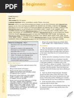 ESOL Level 1 Reading Exam Sample | PDF | English As A Second Or Foreign ...