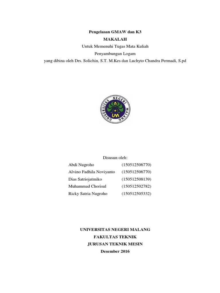Pengelasan GMAW | PDF