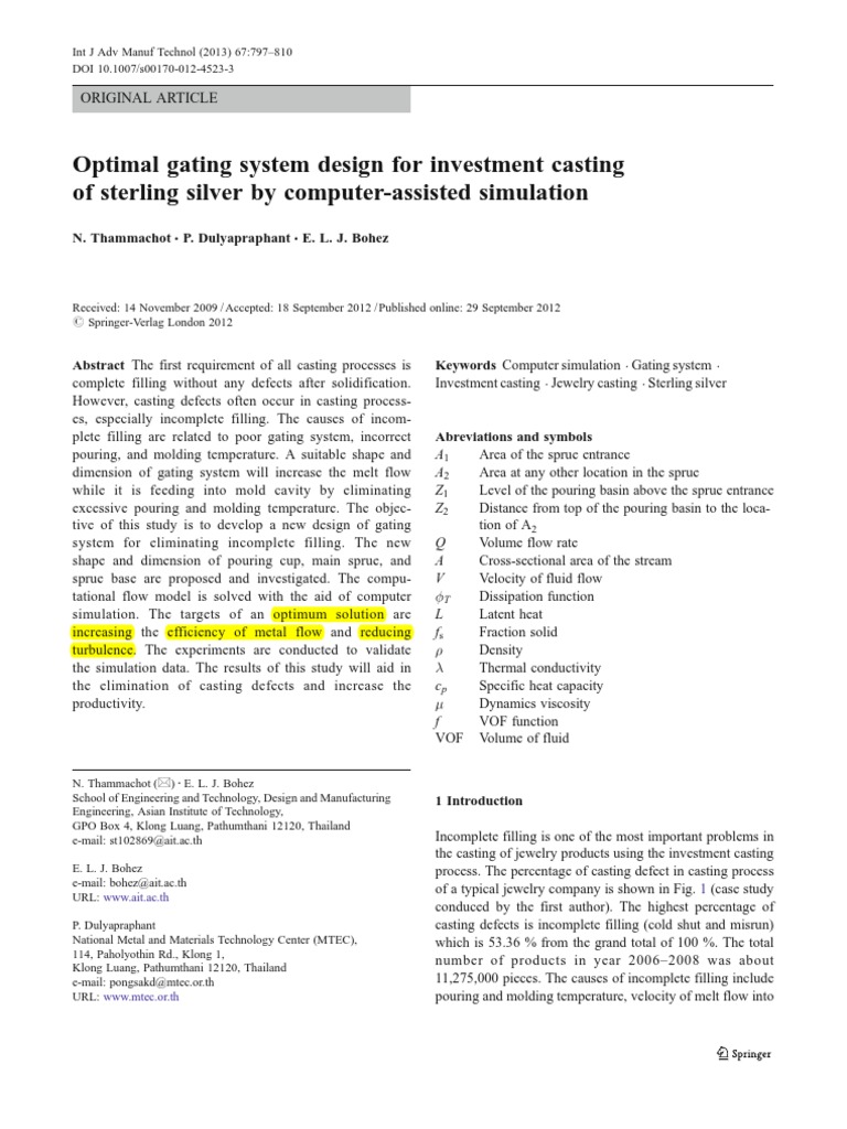 Casting Defects | PDF | Casting (Metalworking) | Fluid Dynamics