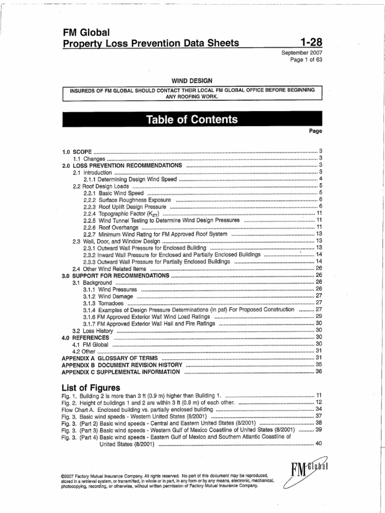 FM 1-28 Wind Design | PDF