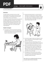 Sensory Integration and Praxis Test (SIPT) | PDF | Perception ...