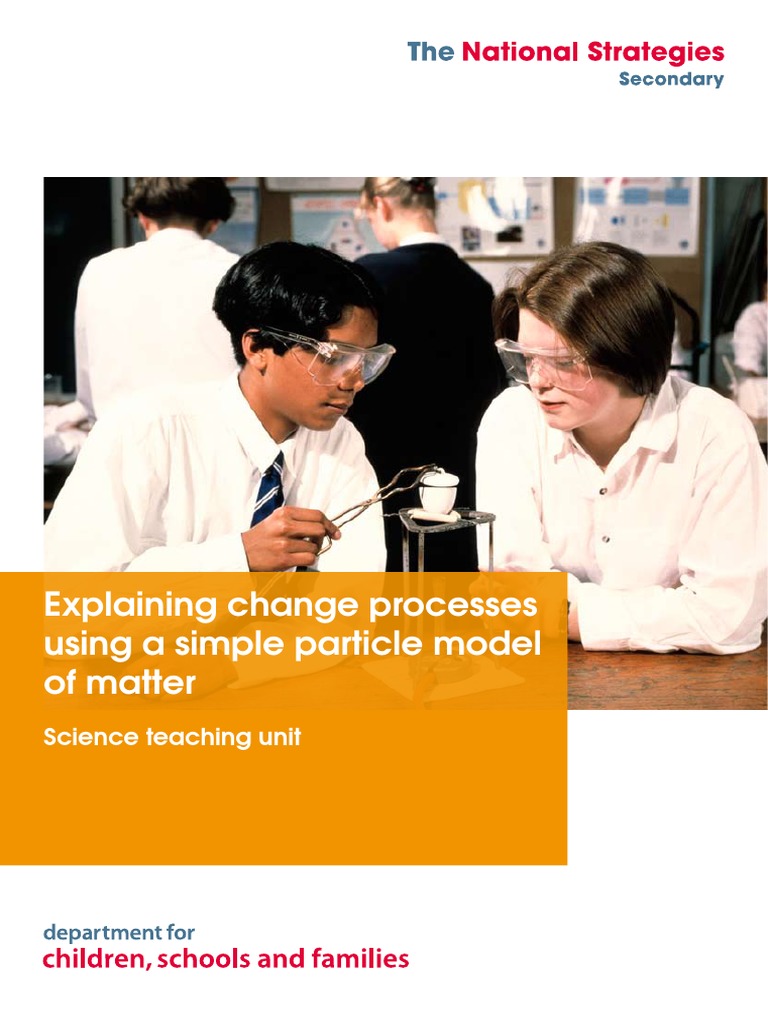 Explaining Change Processes | PDF | Matter | Gases