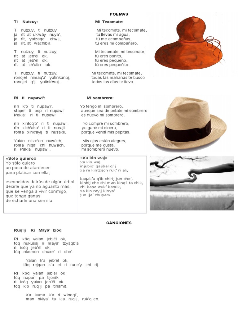 Poemas En Kiche