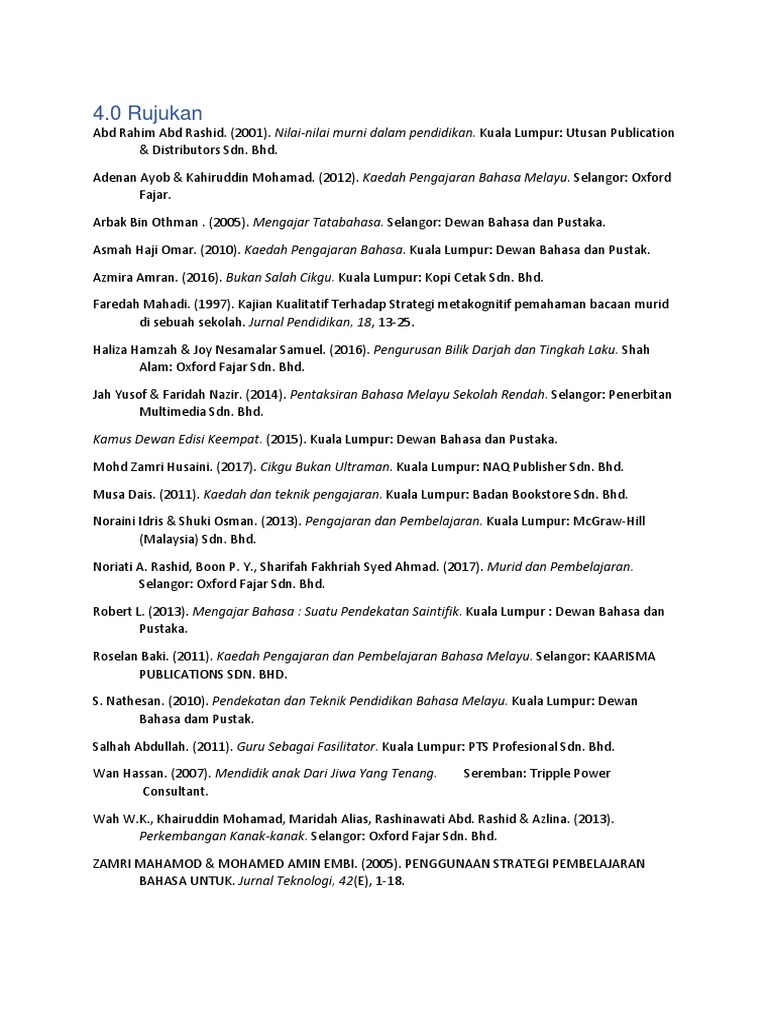 RUJUKAN | PDF