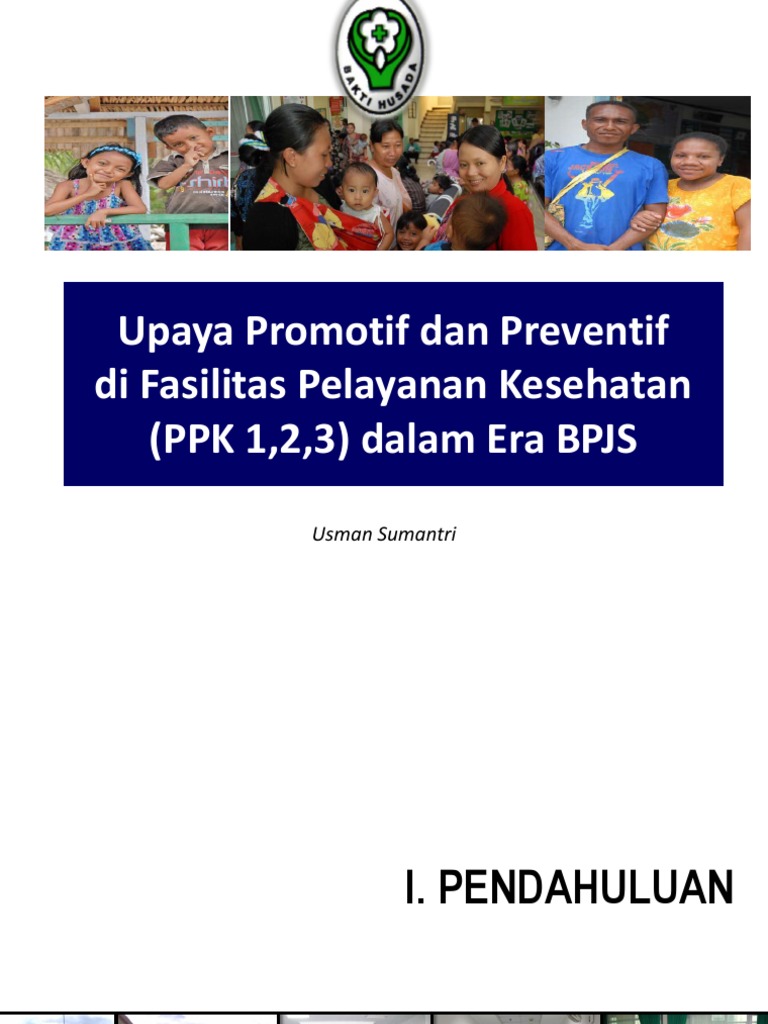 Upaya Promotif dan Preventif Kesehatan | PDF