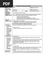 RPH Sejarah 2017 | PDF