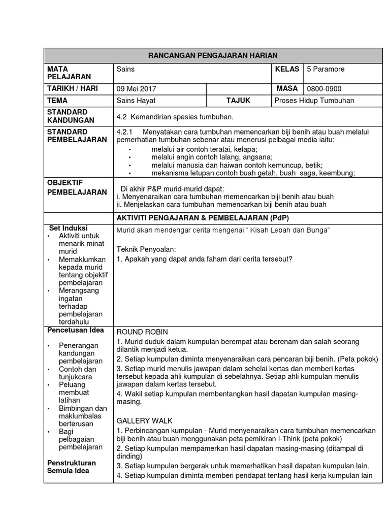 RPH Pak 21 Kumpulan 4 | PDF