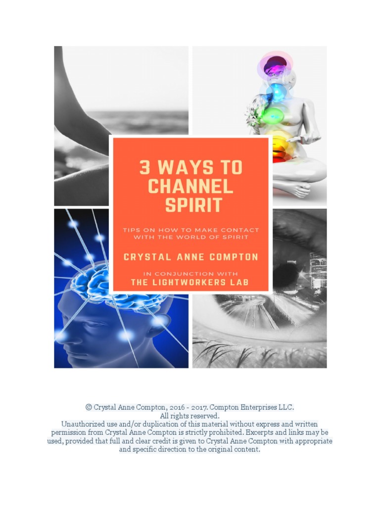 Three Ways To Channel Spirit | PDF | Prayer | Meditation