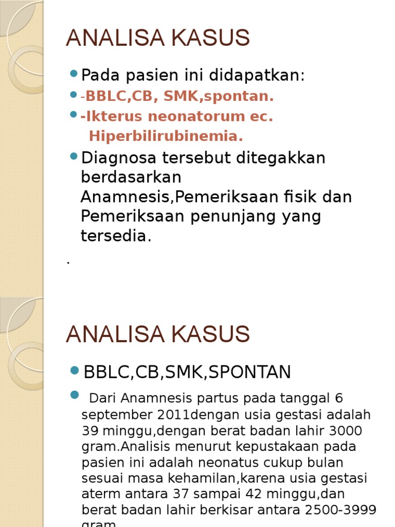 Analisa Ikterik Pdf