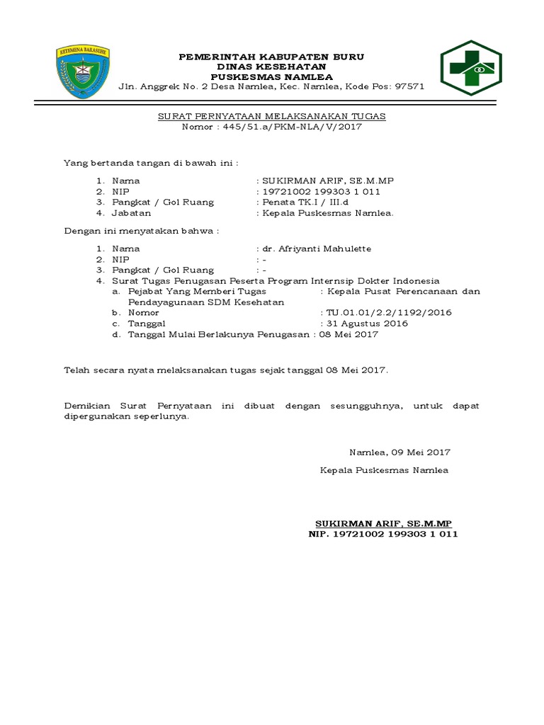 SPMT Dokter Internsip | PDF