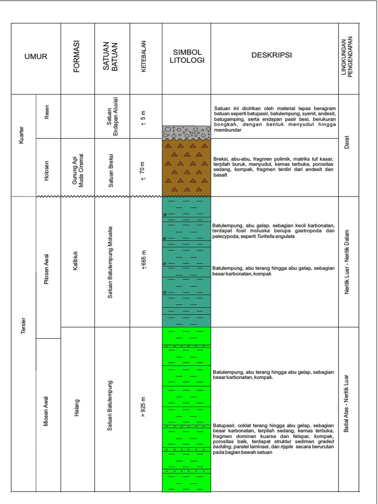 Kolom Stratigrafi | PDF